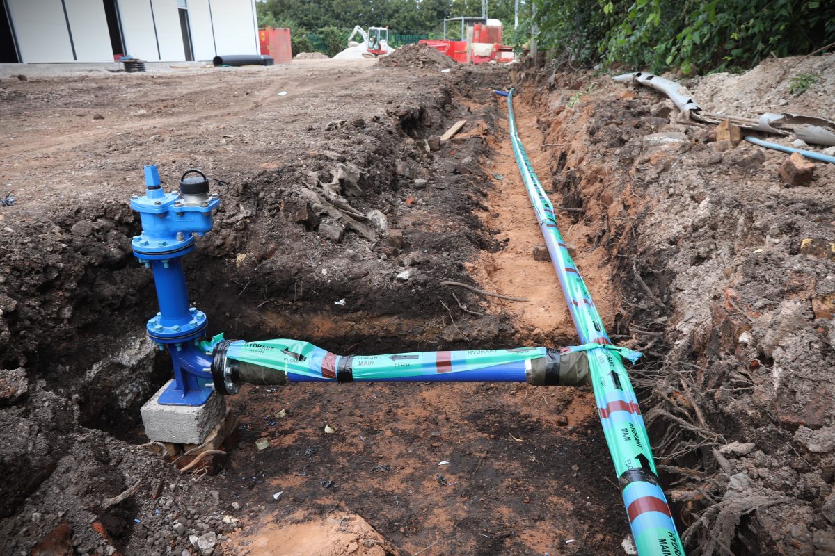 Firefighting and Sprinkler Connections - Utility Site Services